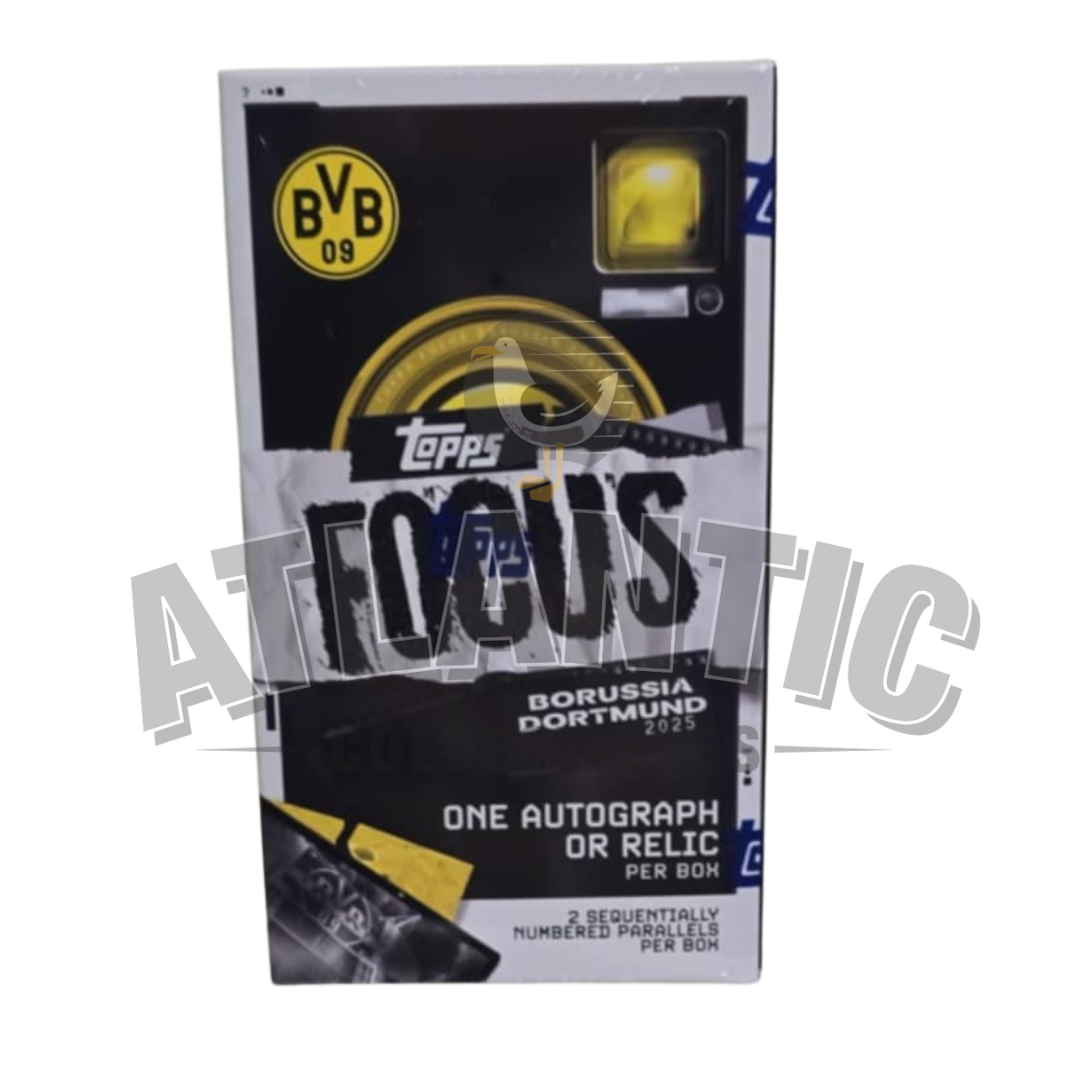 2025-26 Topps Focus BVB Borussia Dortmund - Hobby Box – Atlantic ...